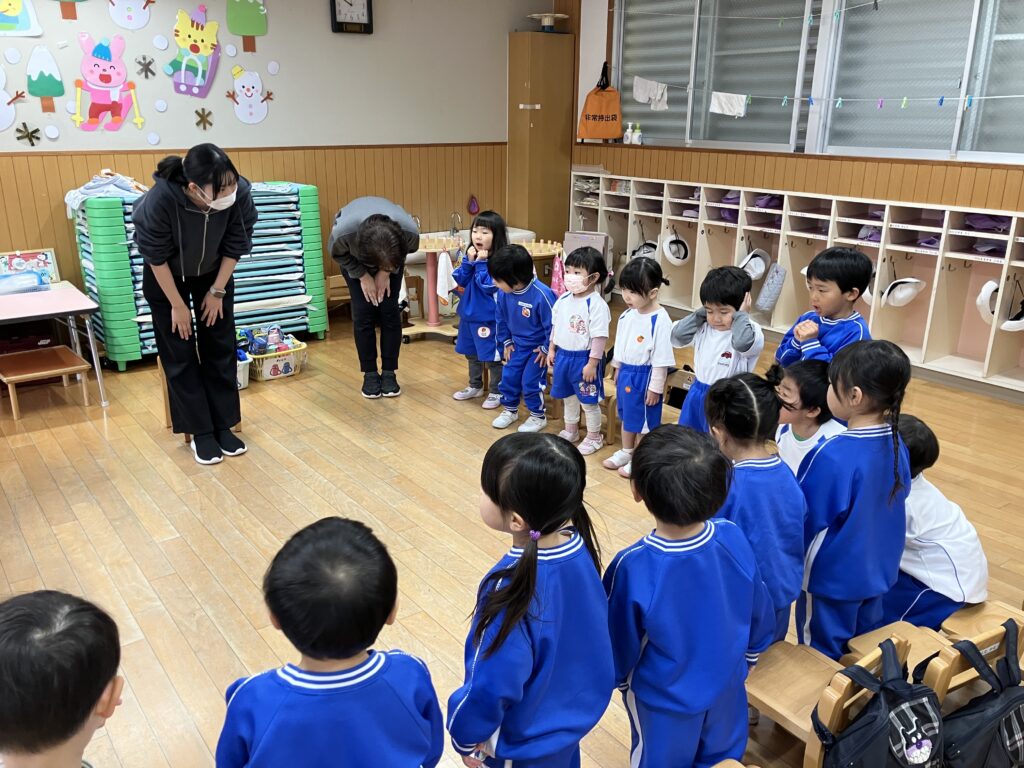 1月15日(木)2歳児・5歳児クラスの様子♪ | ブログ | 愛染幼稚園